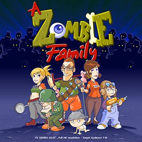 Character Design | Zombie Family - Innovative Transmedia Inc.