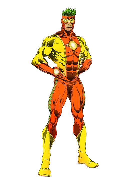 Vector Art | Marvel’s Captain Citrus – Innovative Transmedia Design, Inc.