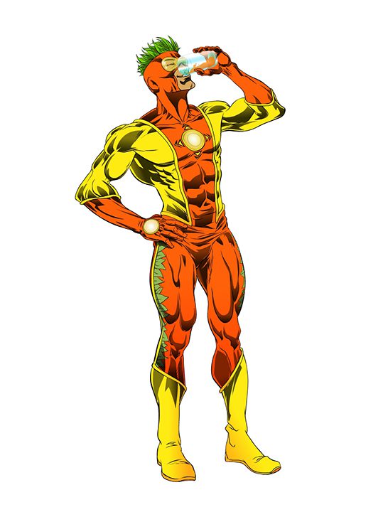 Vector Art | Marvel’s Captain Citrus – Innovative Transmedia Design, Inc.