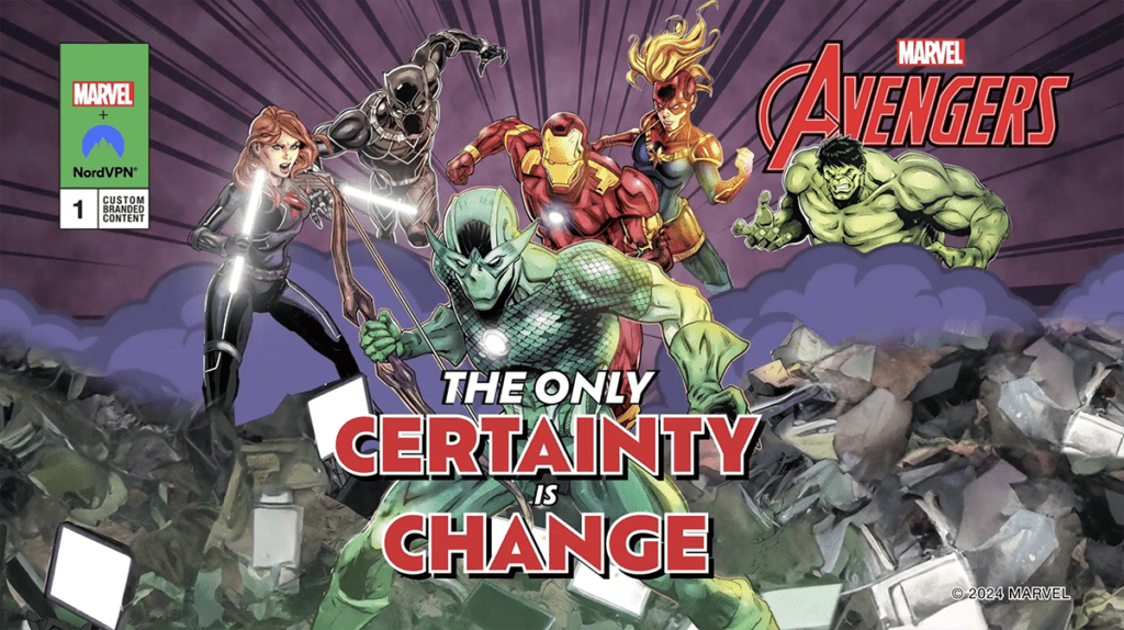 Motion Comics | Marvel NordVPN – Innovative Transmedia Inc.